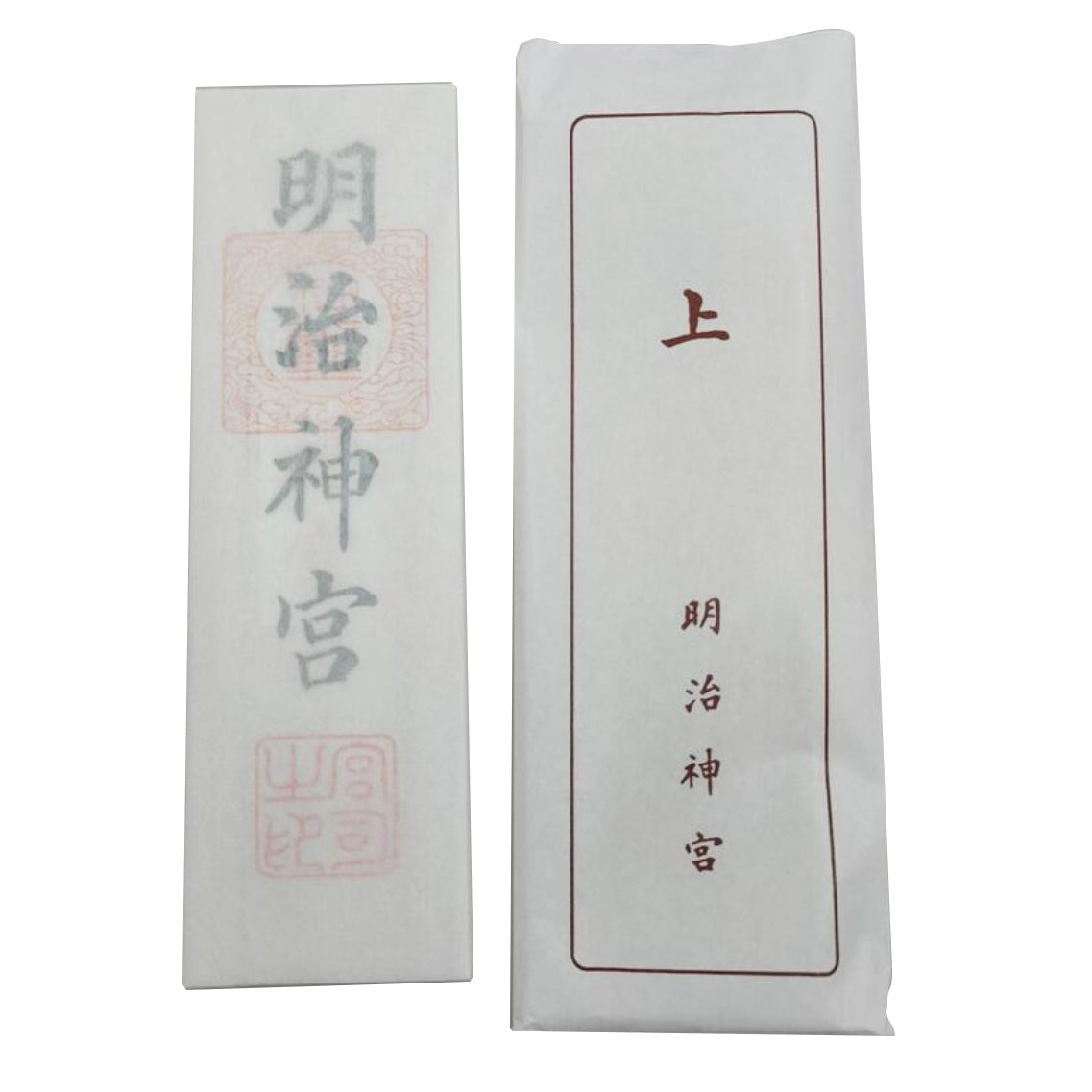 Japan Meiji Jingu，Special talisman (Meiji Jingu character)talisman，Pap ...